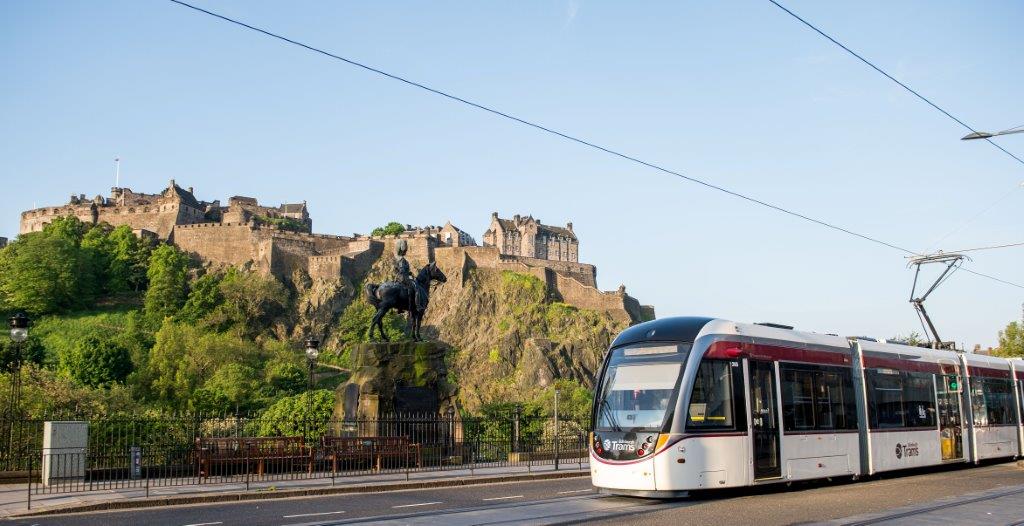 Take the tram to the Castle Concerts | Edinburgh Trams