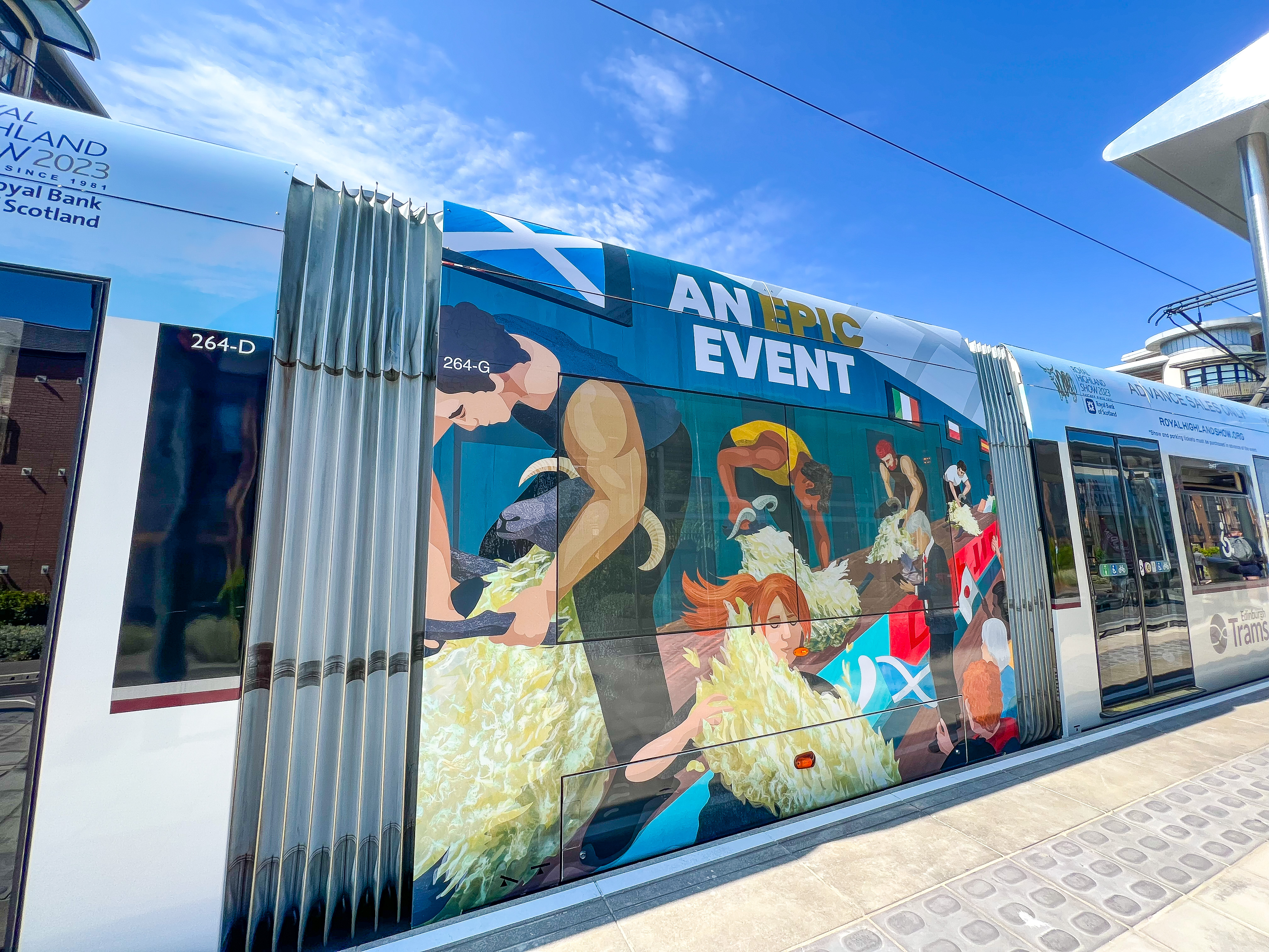 Take the tram to Scotland's top show | Edinburgh Trams