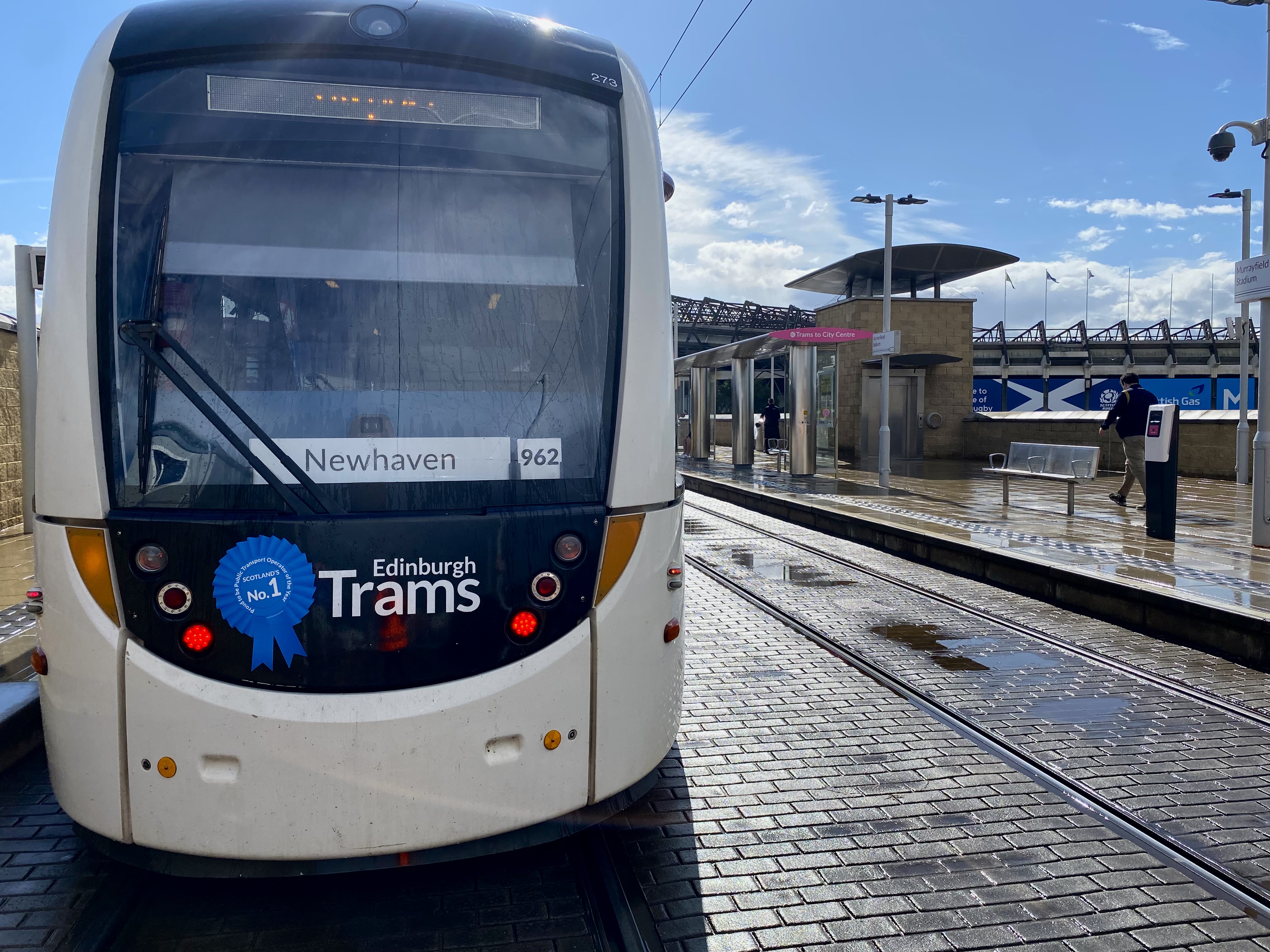 Tram travel deal for rugby match | Edinburgh Trams