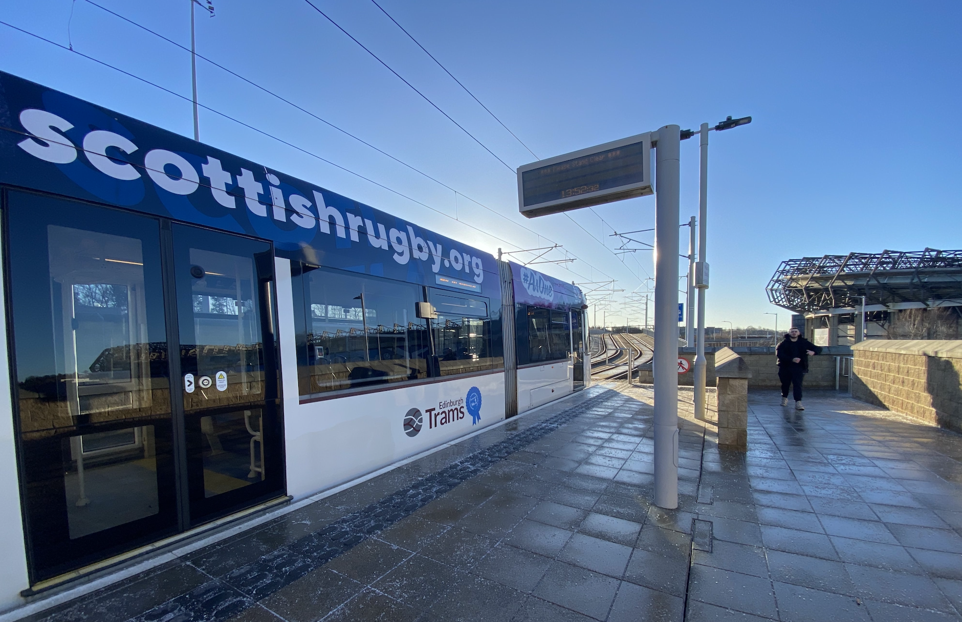 Tram ticket for rugby fixtures now on sale | Edinburgh Trams