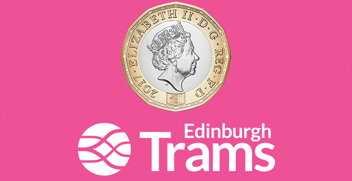 Tram Ticket Machines Ready For New Pound Coins | Edinburgh Trams