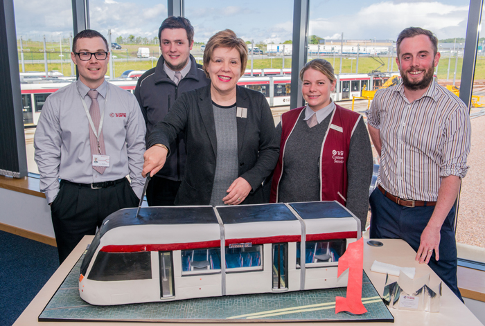 Almost five million use Edinburgh Trams in first year | Edinburgh Trams