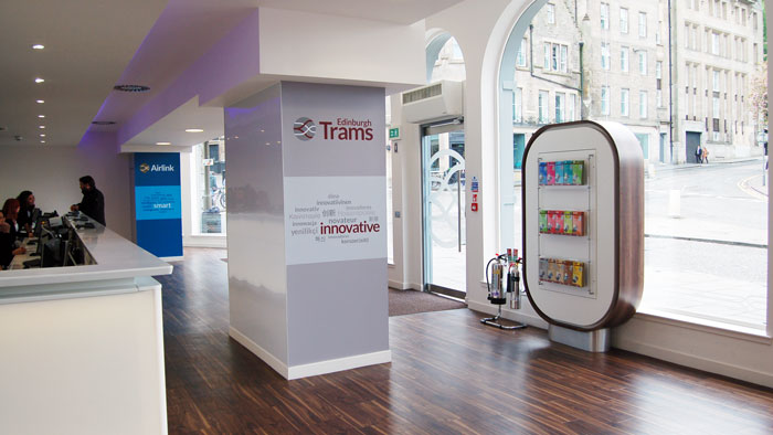 Later Opening for Waverley Travelshop | Edinburgh Trams
